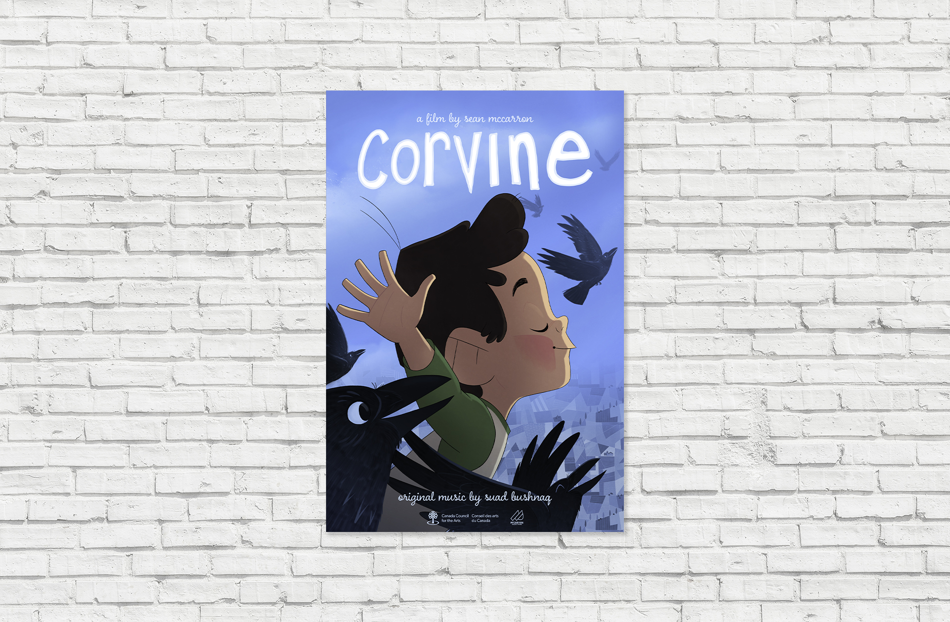 Corvine Poster - McCarron Productions